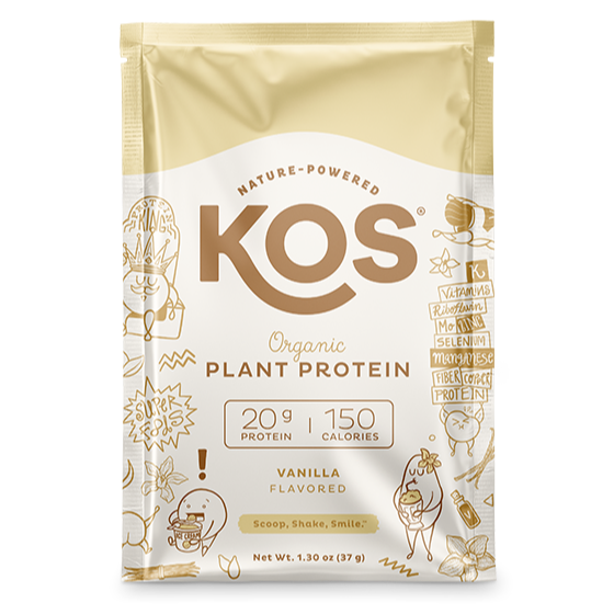 KOS Amazing Tasting Organic Vegan Plant Based Protein Powder – KOS.com