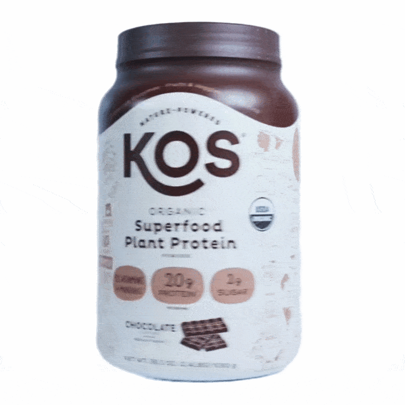 KOS Amazing Tasting Organic Vegan Plant Based Protein Powder – KOS.com