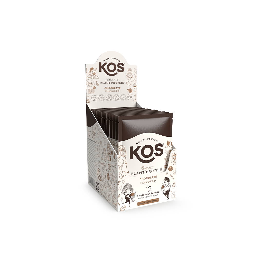 KOS Amazing Tasting Organic Vegan Plant Based Protein Powder – KOS.com