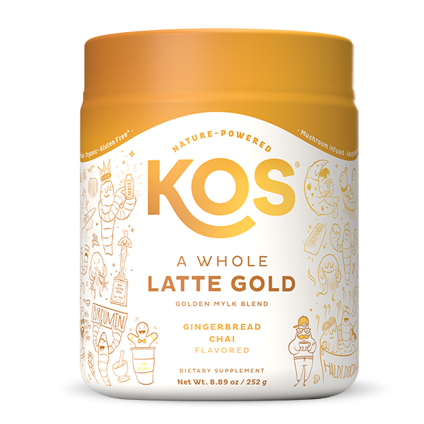 KOS A Whole Latte Gold | Golden Mylk Powder | USDA Organic | KOS.com