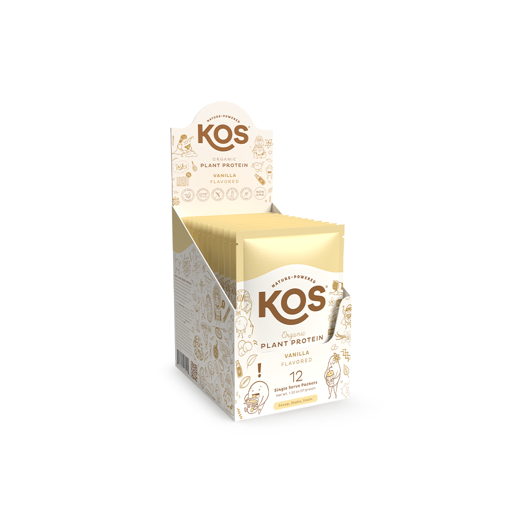 KOS Amazing Tasting Organic Vegan Plant Based Protein Powder – KOS.com